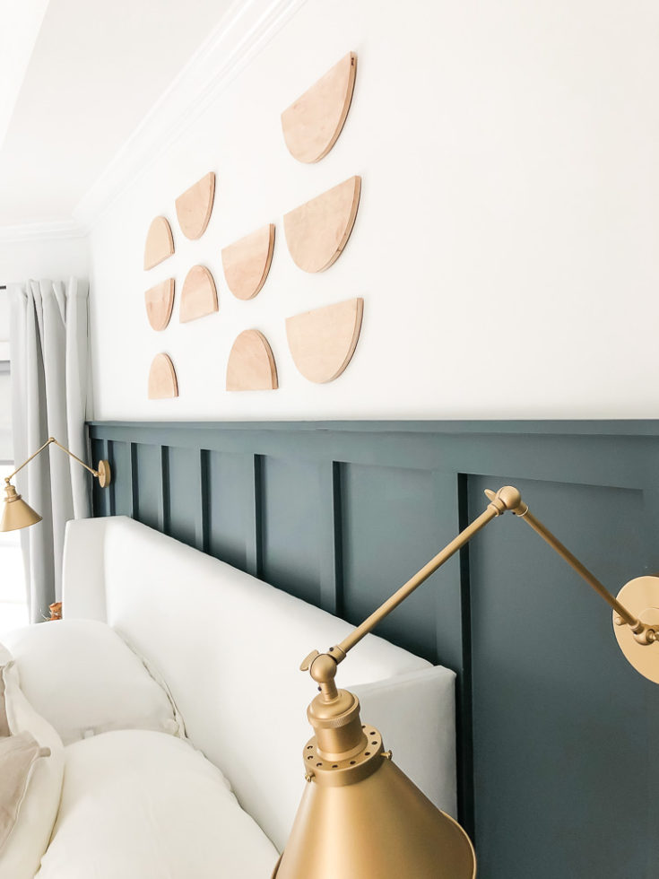 DIY Half Circle Wall Art