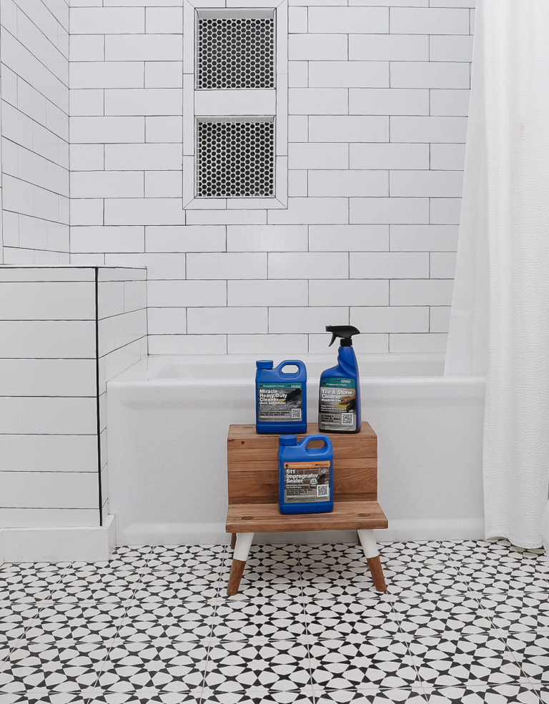Everything You Need To Know About Sealing Tile! - Making Pretty Spaces Blog