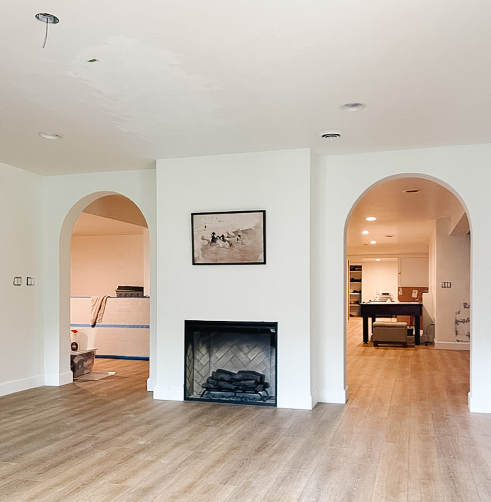 Creating Our Basement Lounge: A Full Reveal + Progress Photos - Making ...