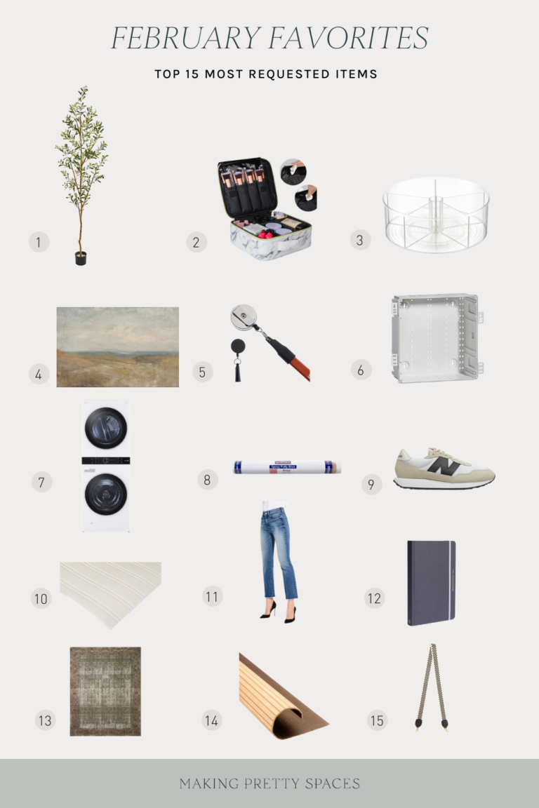 February Favorites: Top 15 Most Requested Items - Making Pretty Spaces Blog